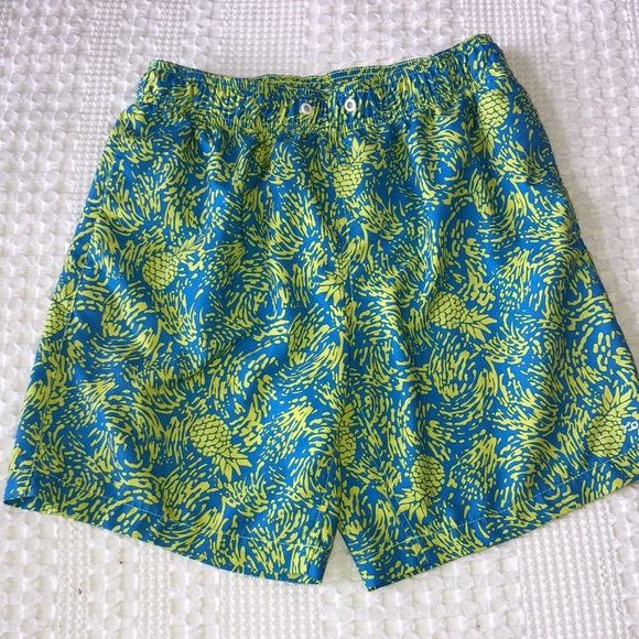 Speedo | Swim | Mens Small Speedo Brand Swim Trunk Blue With Yellow ...